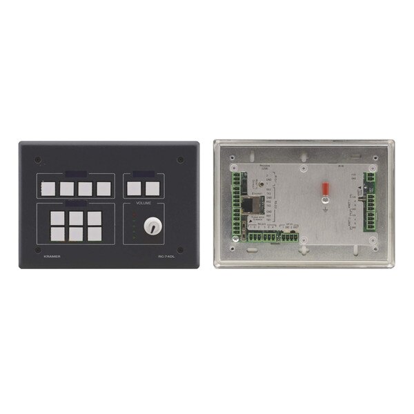 Kramer | 12-button Ethernet and KNET Control Keypad with Knob and ...