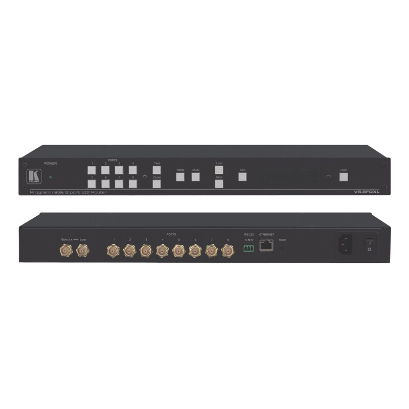 Kramer | VS-8FDxl Revolutionary 8 Port SDI Matrix Switcher with ...